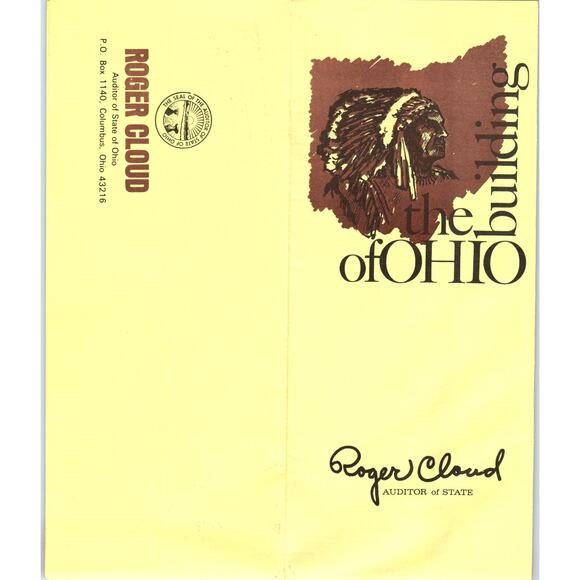 None | Accents | Vintage The Building Of Ohio Roger Cloud Auditor Of ...